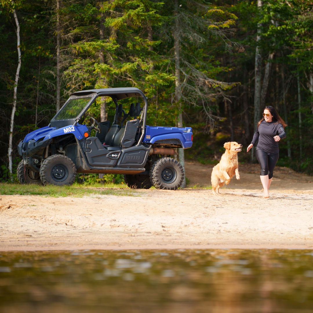 Discover quad biking quad the Laurentians'