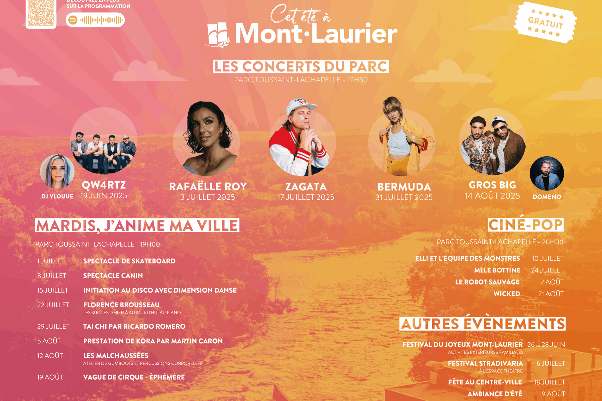 Mardis, j'anime ma ville - Mont-Laurier - Laurentians