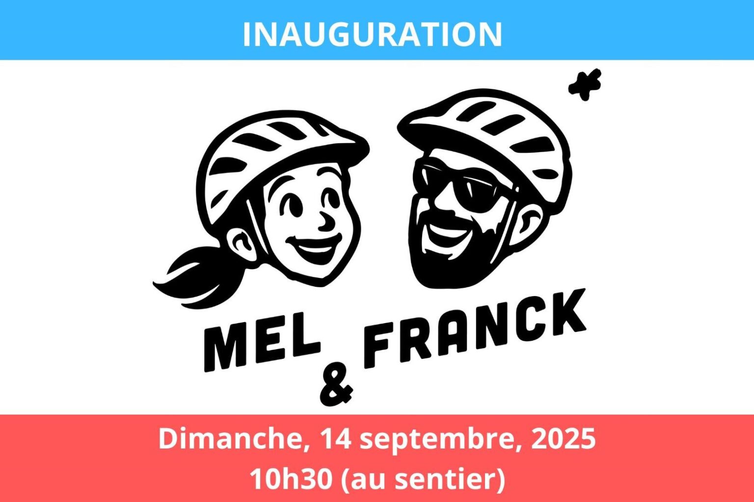 Inauguration du sentier Mel & Frank au parc du Mont Loup-Garou ...